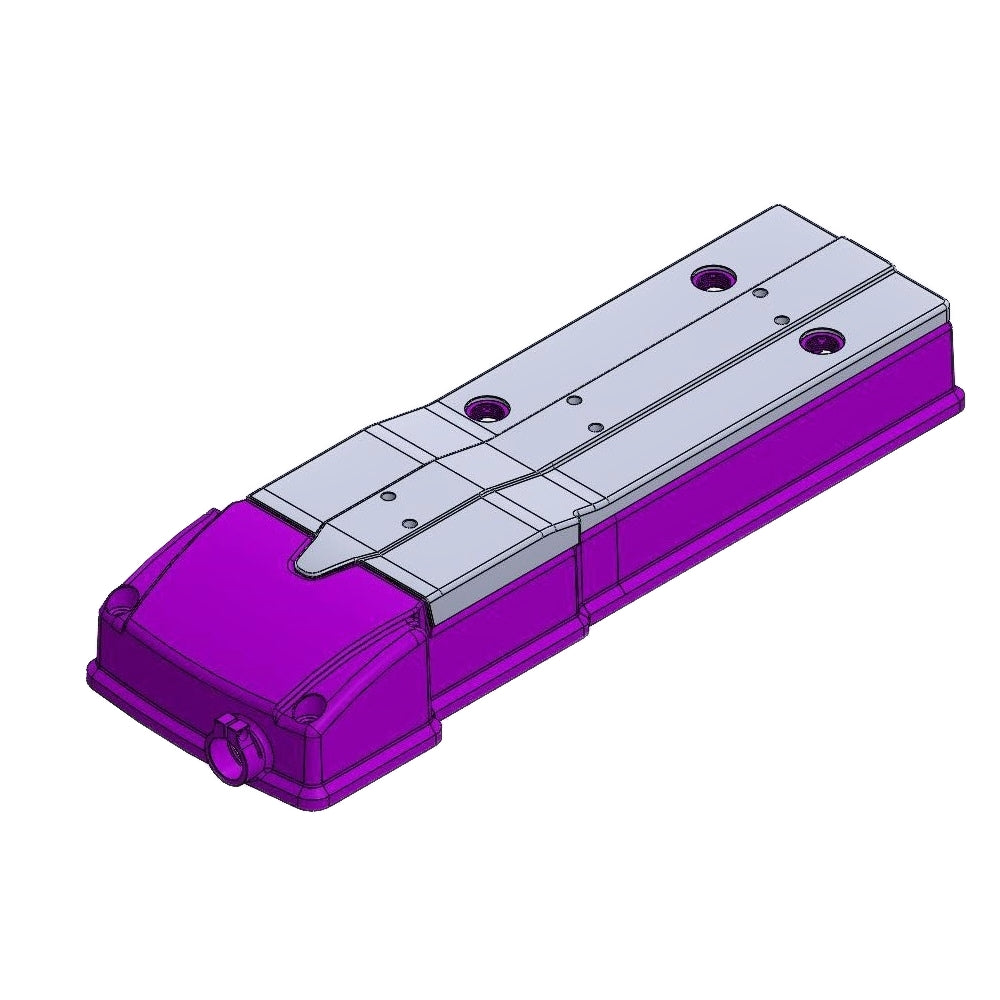 Platinum Racing Products - Ford Barra Billet Rocker Cover and Integrat ...